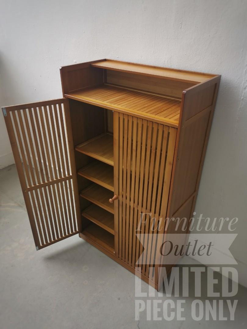 Japanese Style Shoe Cabinet, Furniture & Home Living, Furniture ...
