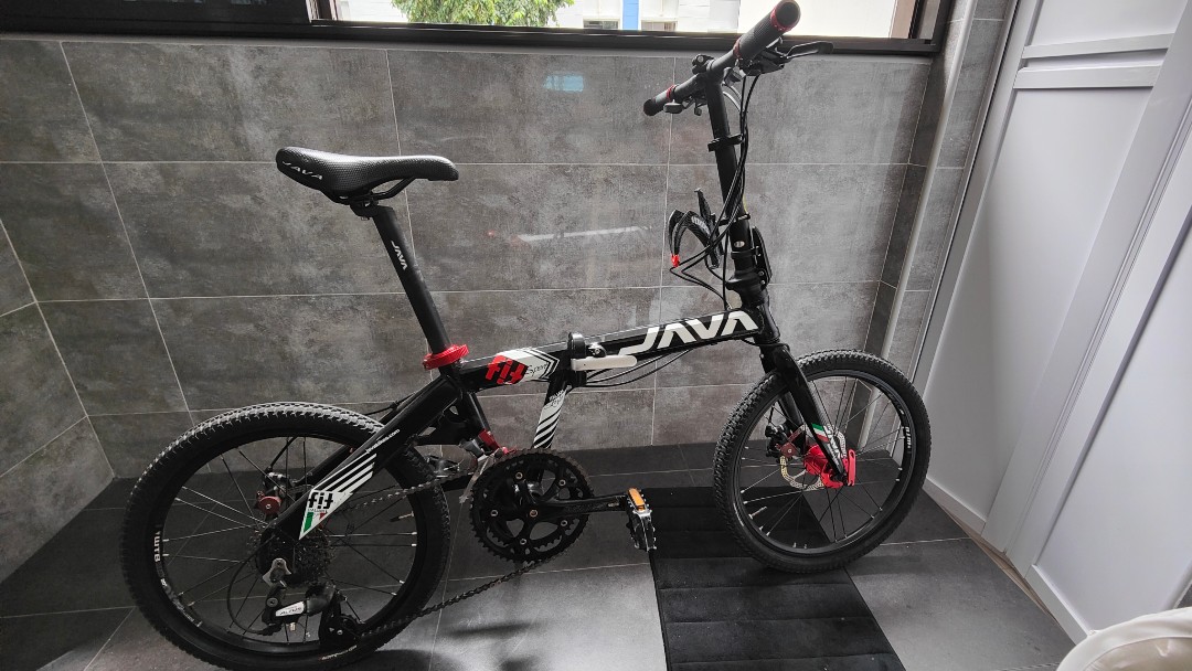 Java Fit 16S 8 speed Folding bike, Sports Equipment, Bicycles & Parts ...
