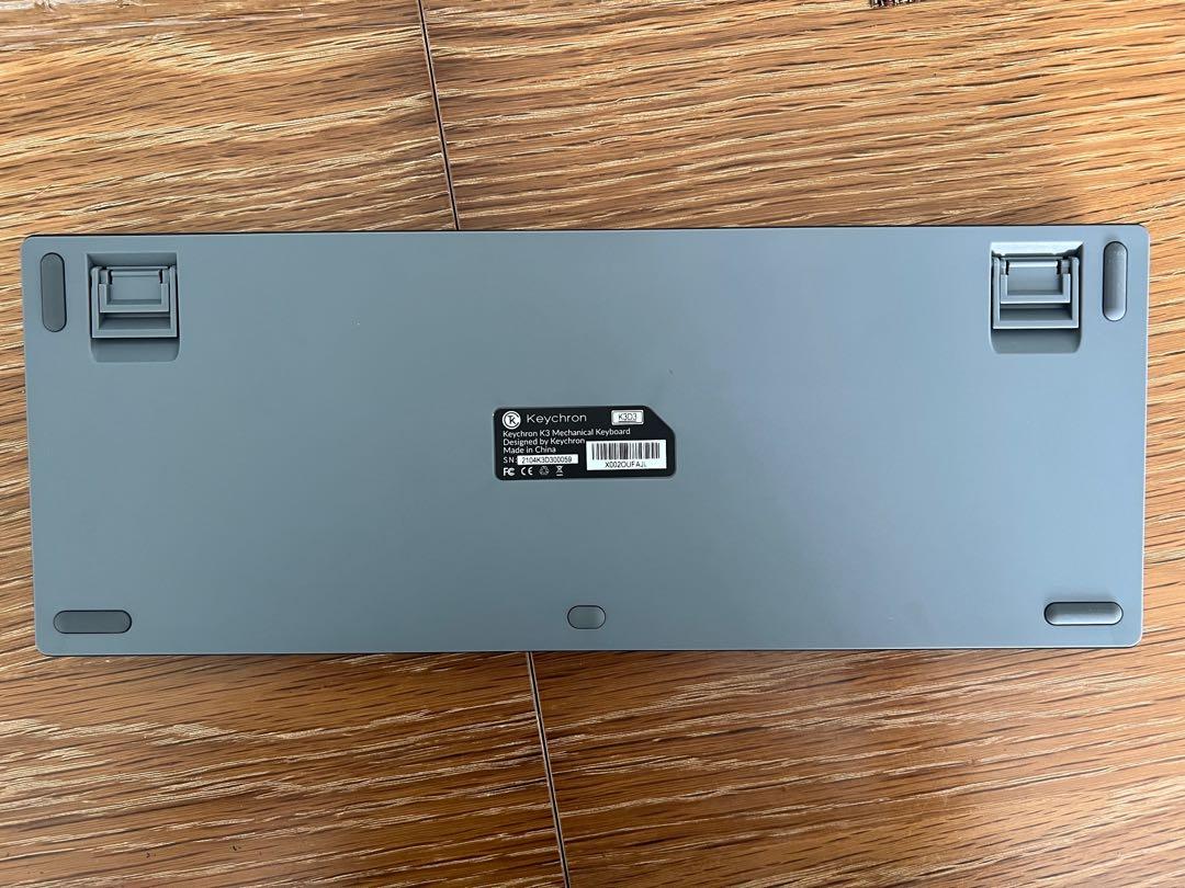 Keychron K3 V2 White Backlight with Leather Keychron Carrying Case ...