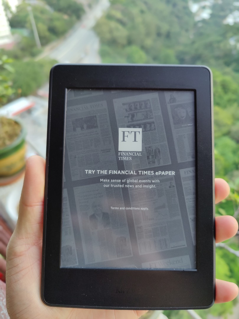 Kindle Paperwhite (7th generation) eInk e-reader 電子書, 手提電話, 電子書閱讀器 on ...