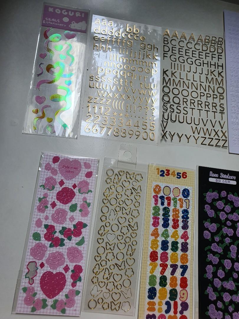 korean sticker sale! | cheap sticker sheet authentic deco toploader ...