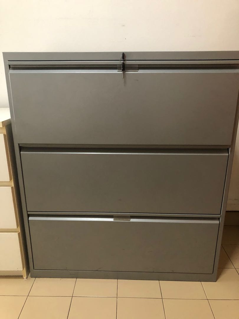 Lateral filing cabinet, Furniture & Home Living, Furniture, Shelves ...