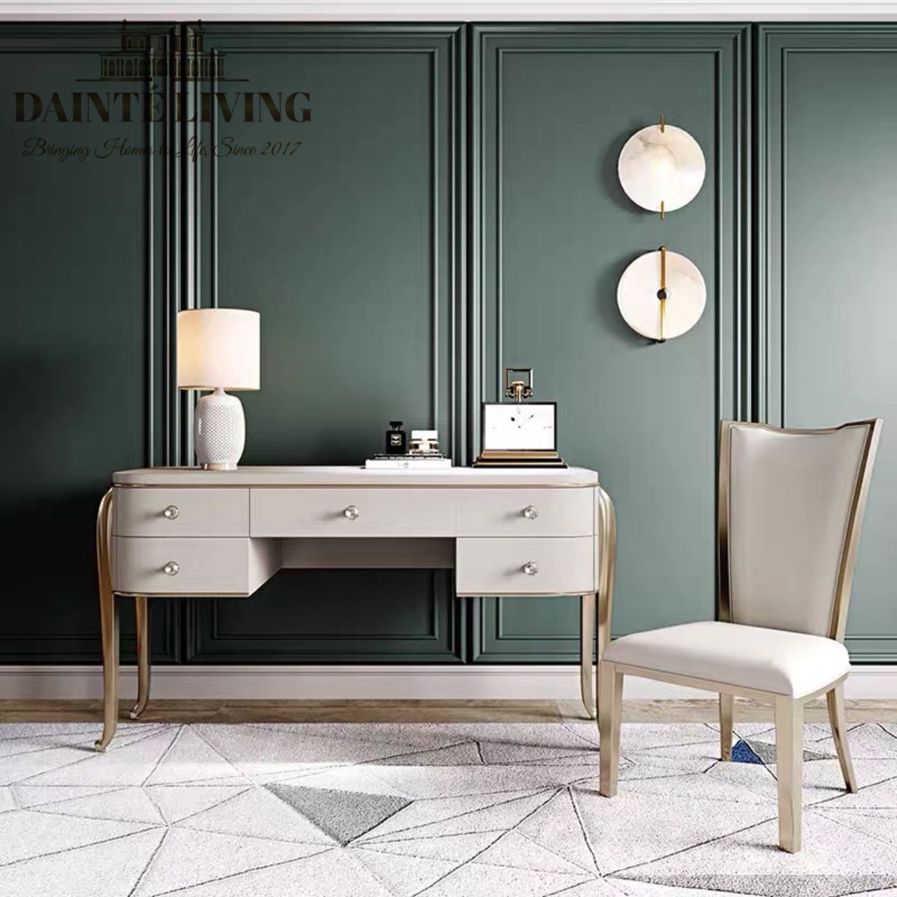 LAURENT Vanity/Study Table | Bespoke, Furniture & Home Living ...