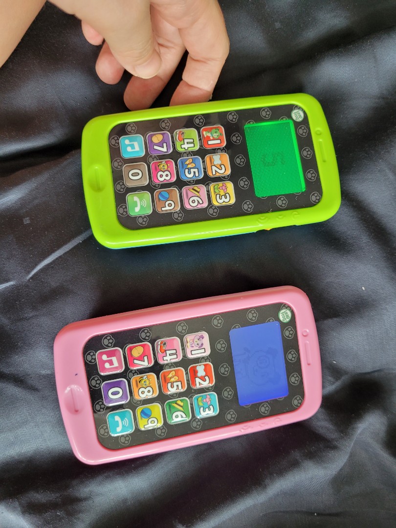 Leapfrog toy phone, Babies & Kids, Infant Playtime on Carousell