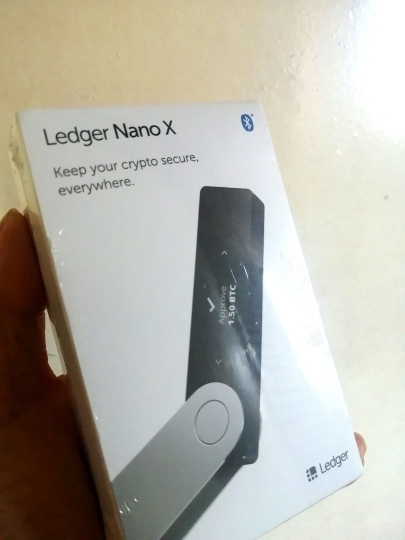 LEDGER NANO X (NEW,SEALED, OFFICIAL RECEIPT FROM FRANCE), Computers ...