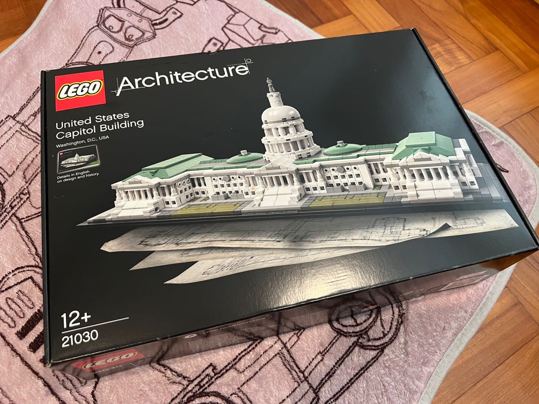 Lego Architecture 21030 . United States Capitol Building, Hobbies ...