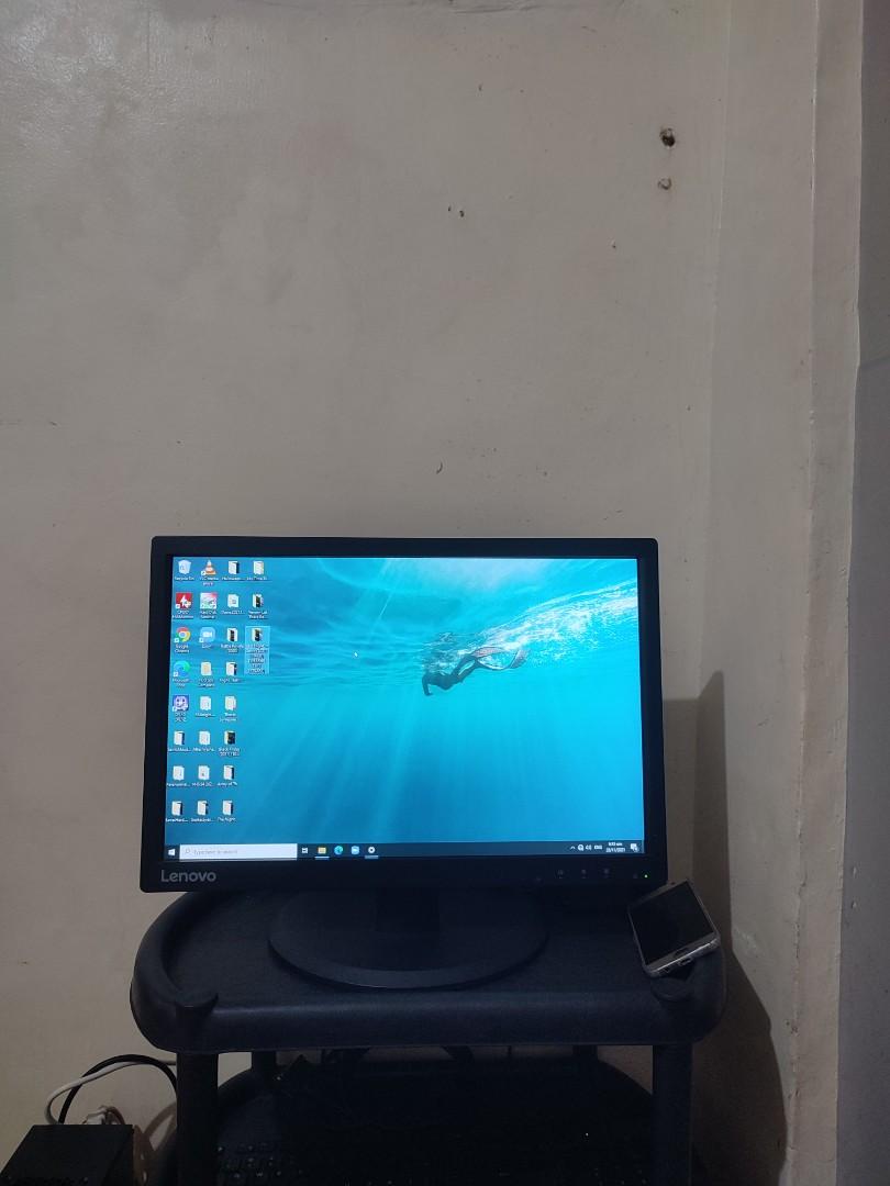 Lenovo 20 inch wide led monitor, Computers & Tech, Parts & Accessories ...