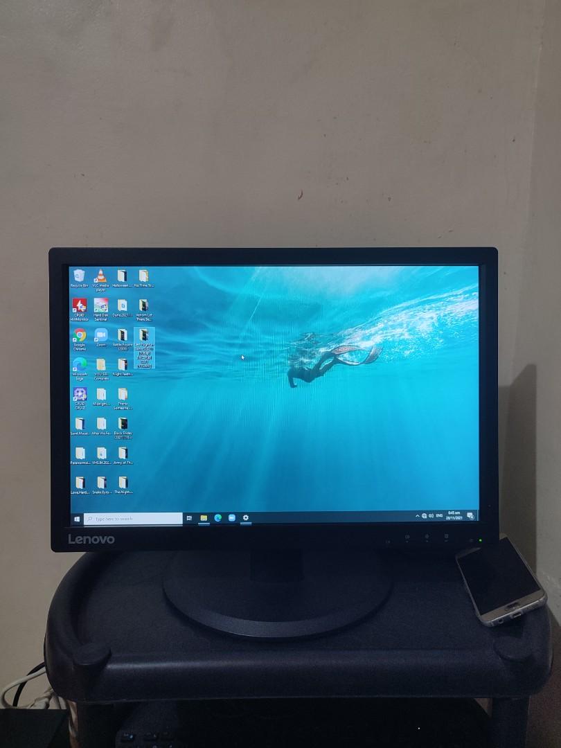 Lenovo 20 inch wide led monitor, Computers & Tech, Parts & Accessories ...