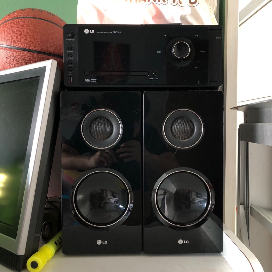 LG mini hi-fi system, Audio, Soundbars, Speakers & Amplifiers on Carousell
