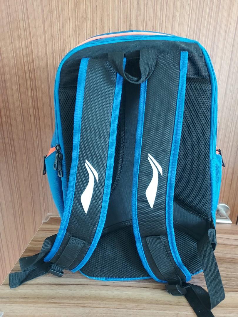 Li Ning Badminton Backpack, Men's Fashion, Bags, Backpacks on Carousell