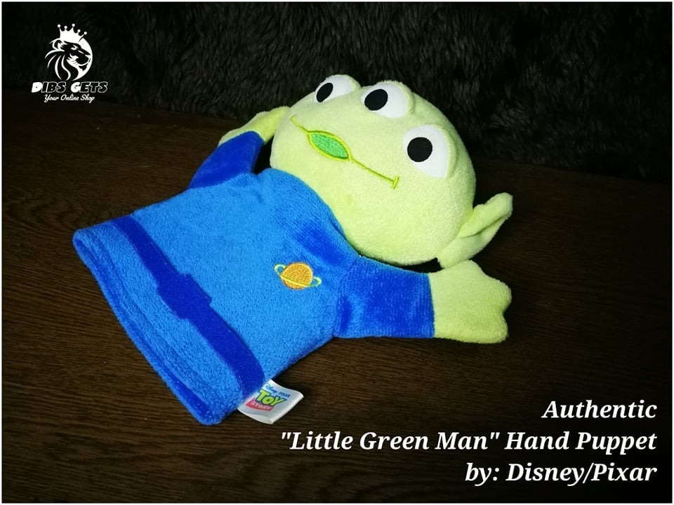 "Little Green Man" Hand Puppet by: Disney/Pixar, Hobbies & Toys, Toys ...