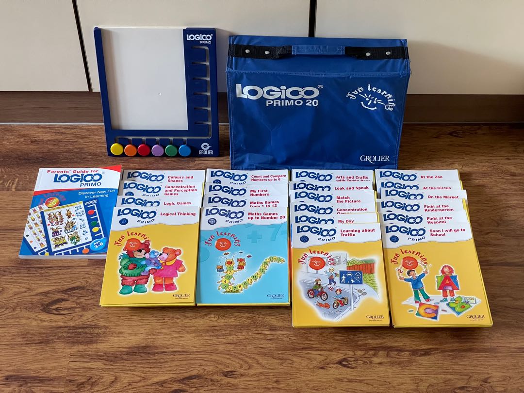 LOGICO PRIMO 20 educational game for 3-6 year olds, Hobbies & Toys ...