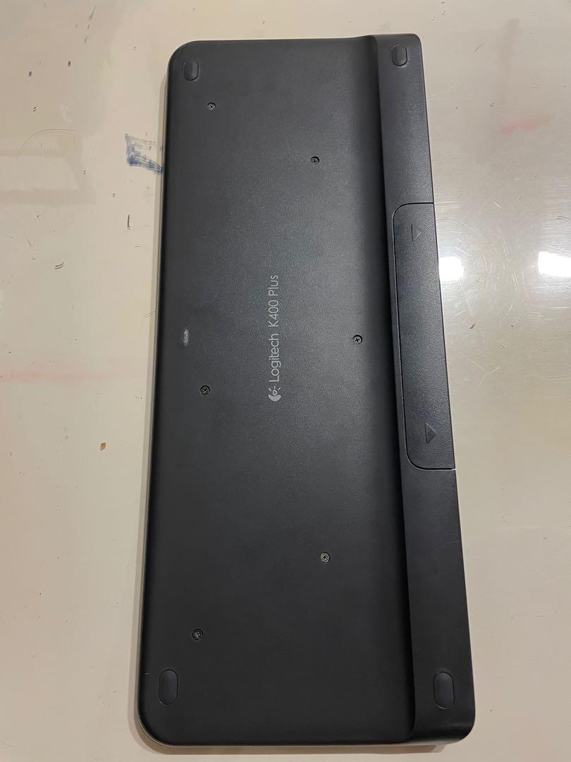 Logitech k400+ wireless keyboard with Korean key stickers applied ...