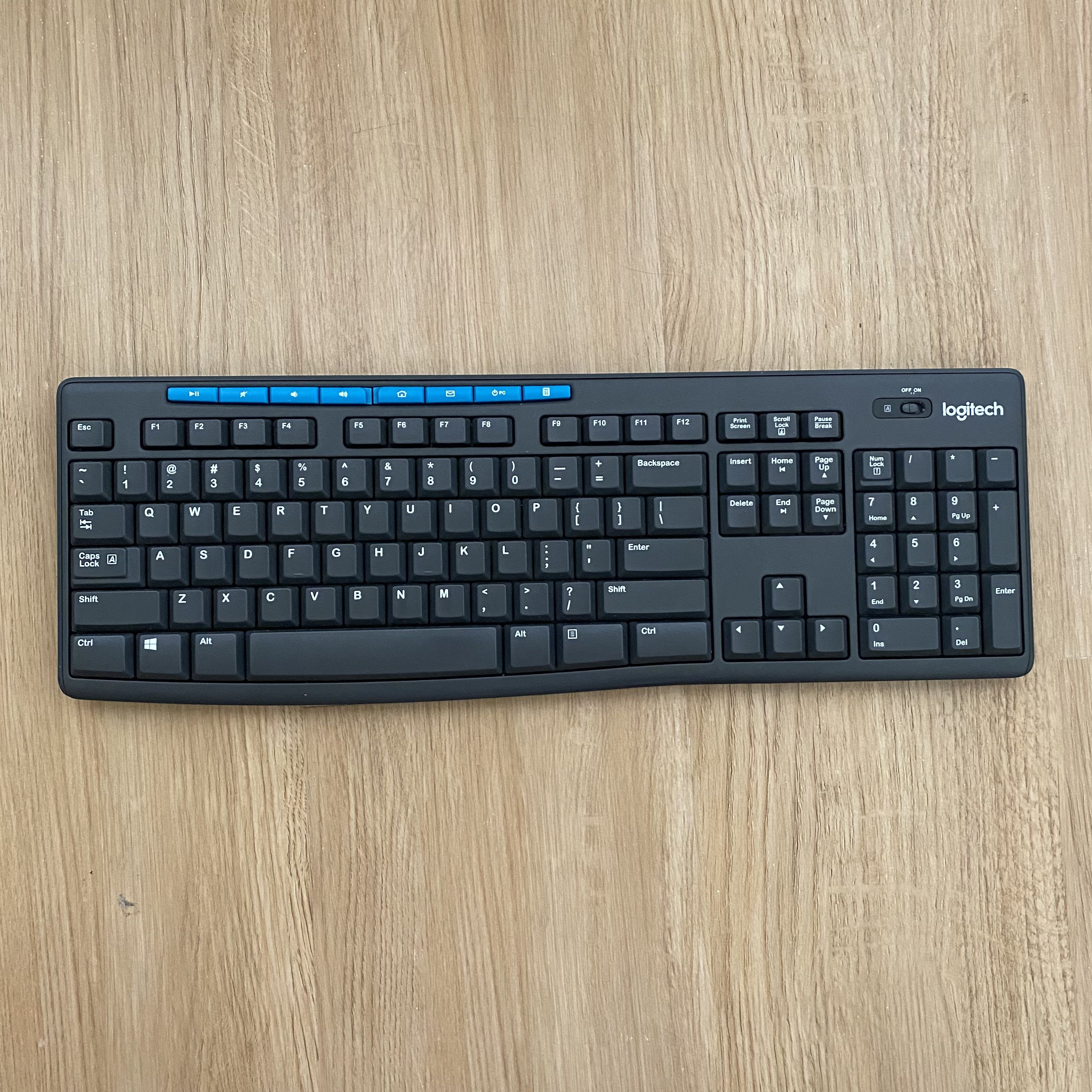 Logitech M185 Wireless Keyboard, Computers & Tech, Parts & Accessories ...