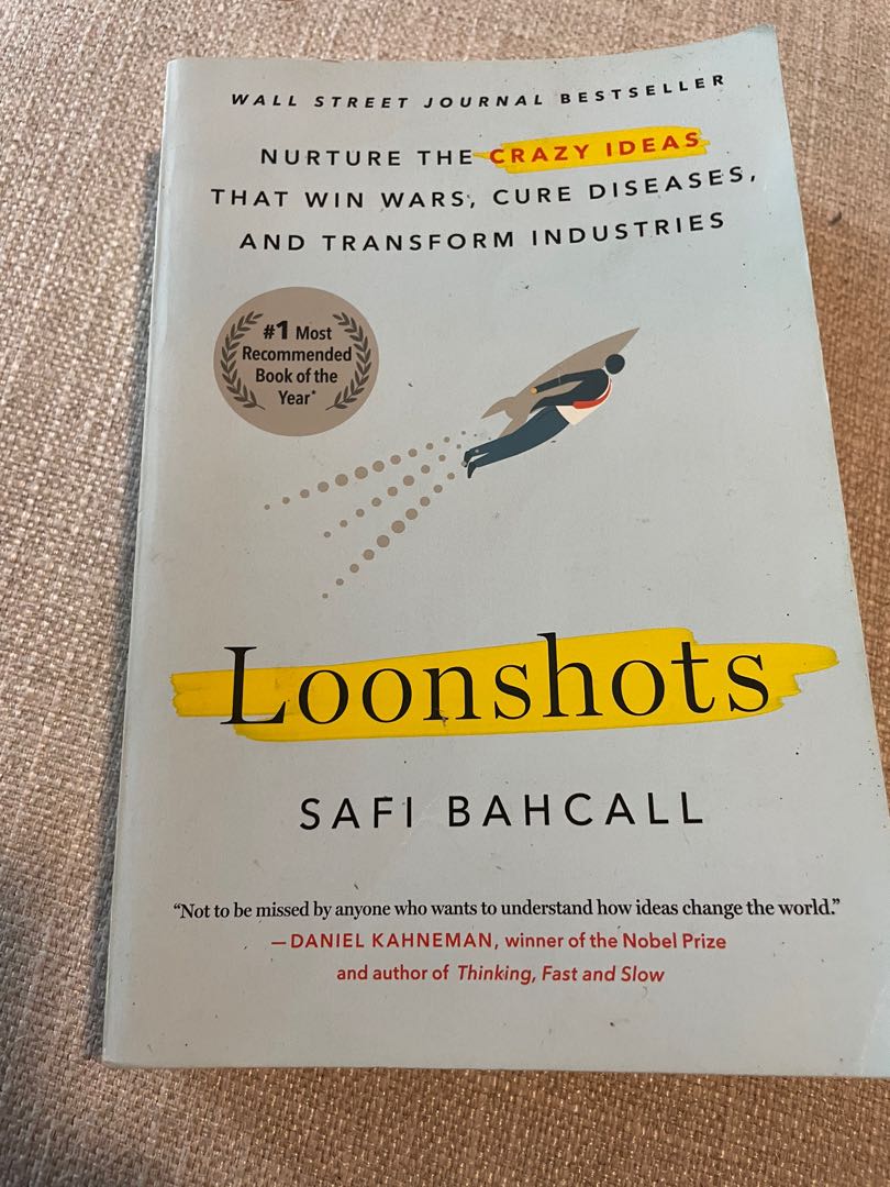 Loonshots - Safi Bahcall, Hobbies & Toys, Books & Magazines, Fiction ...