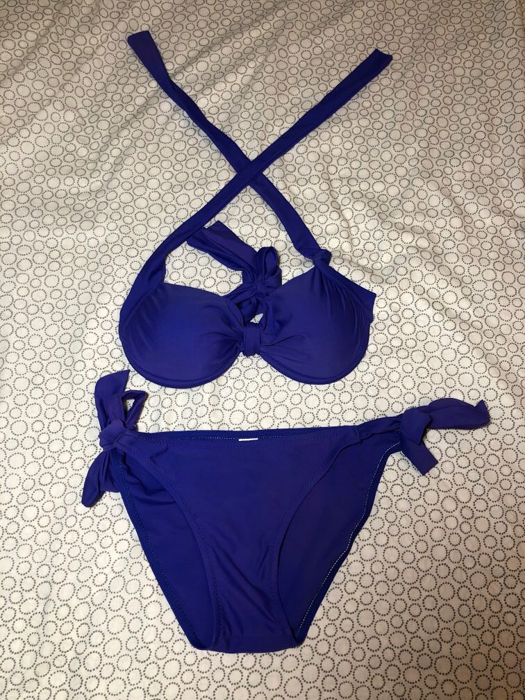 Mags Blue Bikini, Women's Fashion, Swimwear, Bikinis & Swimsuits on ...