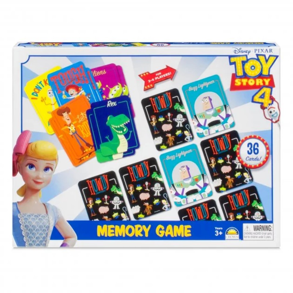 Memory Card Game - Toy Story 4 and Trolls World Tour / 4 in a row Board ...