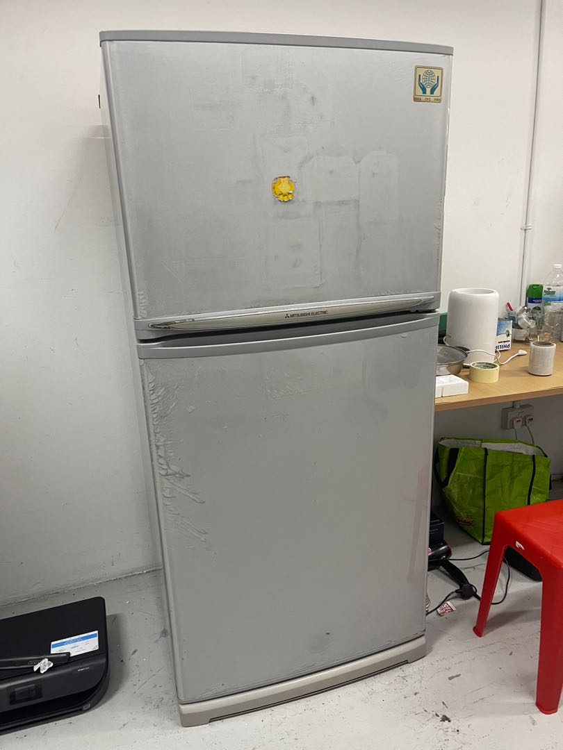 mitsubishi electric fridge 2 door MR-50M-SLP 454L, TV & Home Appliances, Kitchen Appliances ...