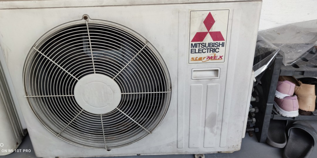 Mitsubishi system 2 outdoor condenser (non Inverter), TV & Home ...