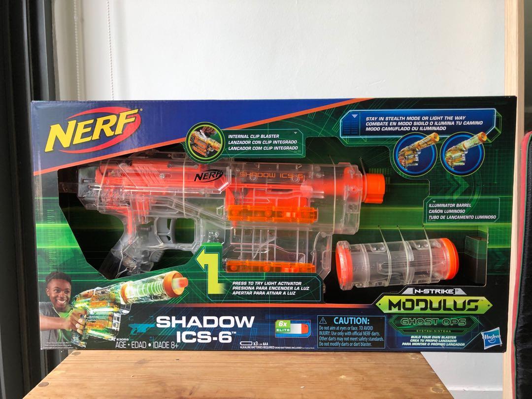 Nerf : Shadow ICS-6, Hobbies & Toys, Toys & Games on Carousell