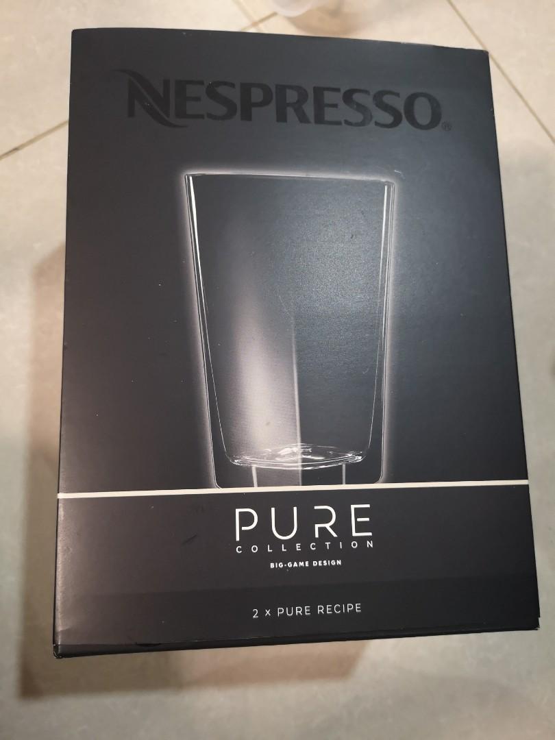Nespresso Pure Collection Big Game Design Glasses, TV & Home Appliances ...