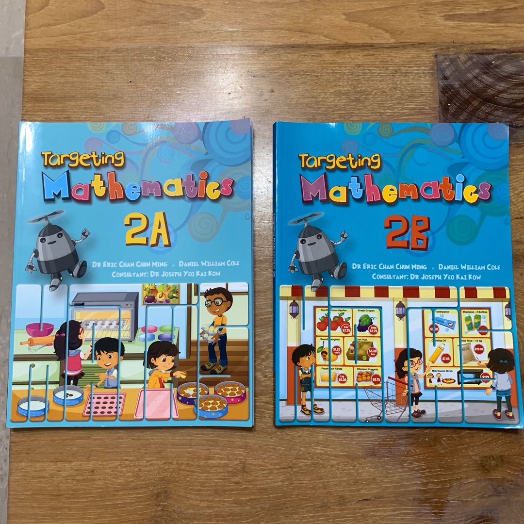 New Primary 2 targeting mathematics 2A, 2B, Star Pub. S$8.8 for both ...