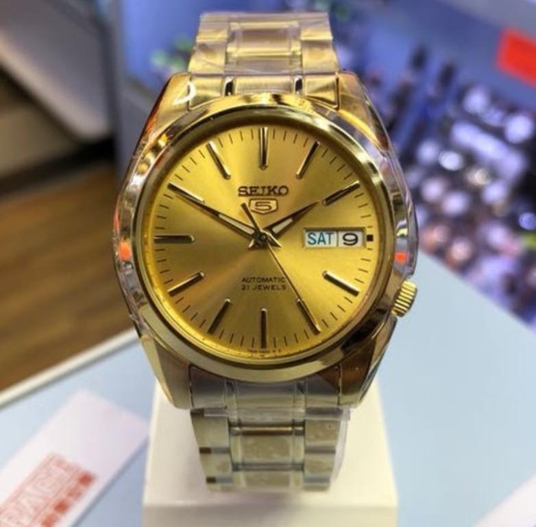 New Seiko Original Seiko 5 Automatic 21 Jewels SNKL28 SNKL28K1 SNKL28K ...
