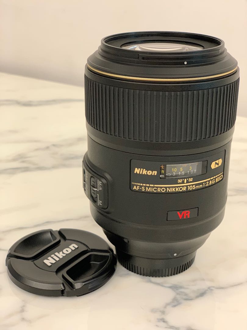 Nikon 105mm f2.8 Macro VR ED, Photography, Lens & Kits on Carousell
