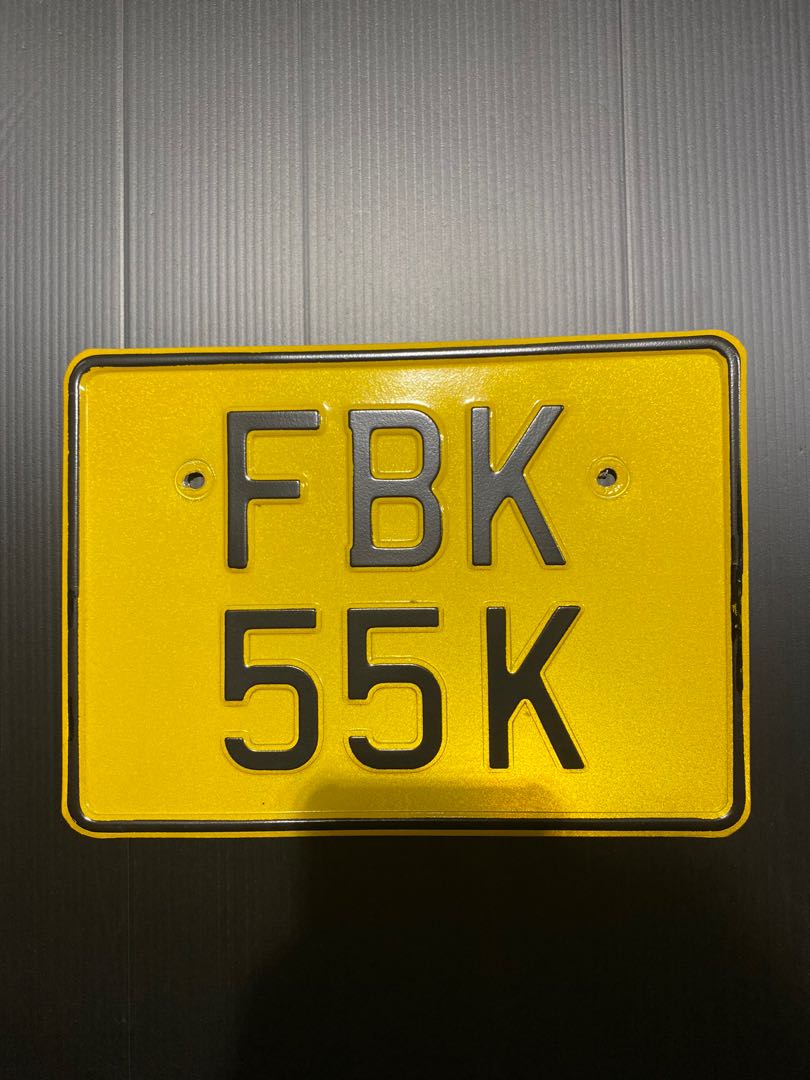 Bike Motorcycle Number Plate Vehicle Registration Number VRN bike-motorcycle-number-plate-vehicle-registration-number-vrn