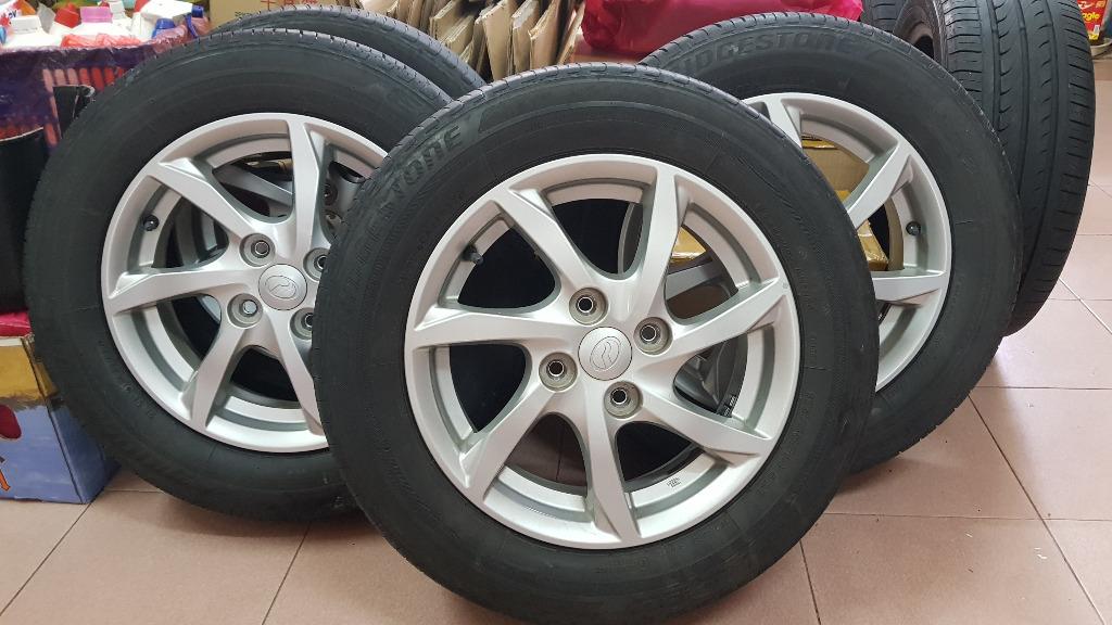 Original 14 inch sports rim Myvi (Used), Auto Accessories on Carousell