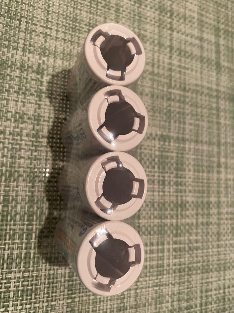 Panasonic eneloop C size battery adapters for use with AA battery cells ...