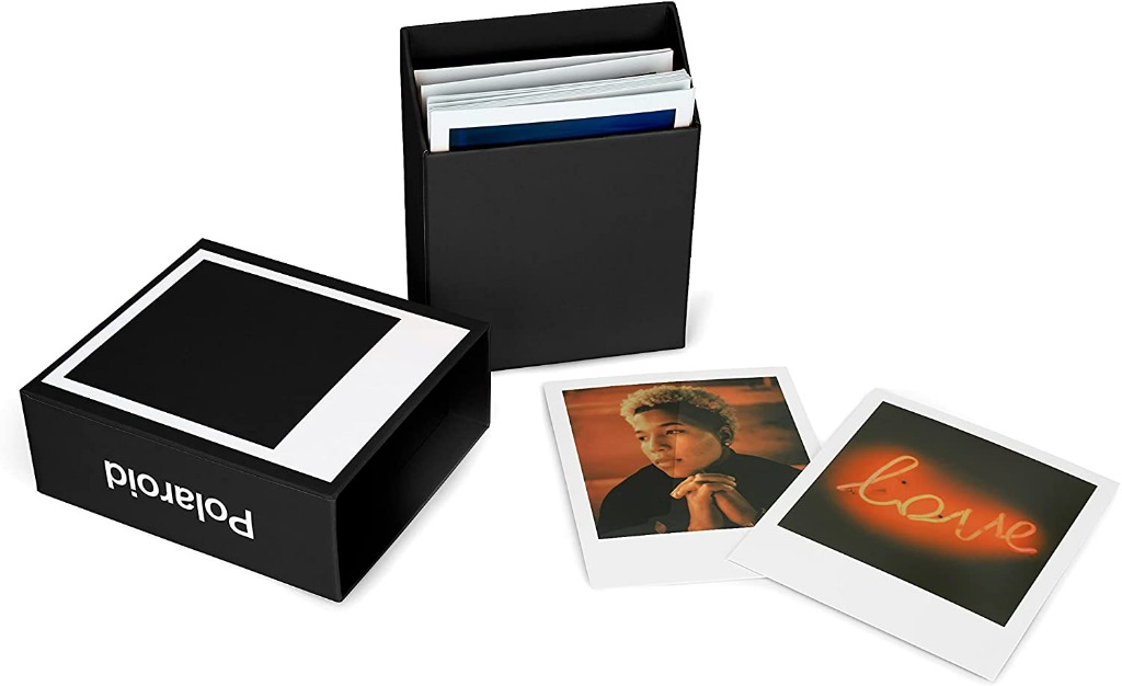 Polaroid Photo Storage Box (Black, Blue, Green, Red, Yellow) on Carousell