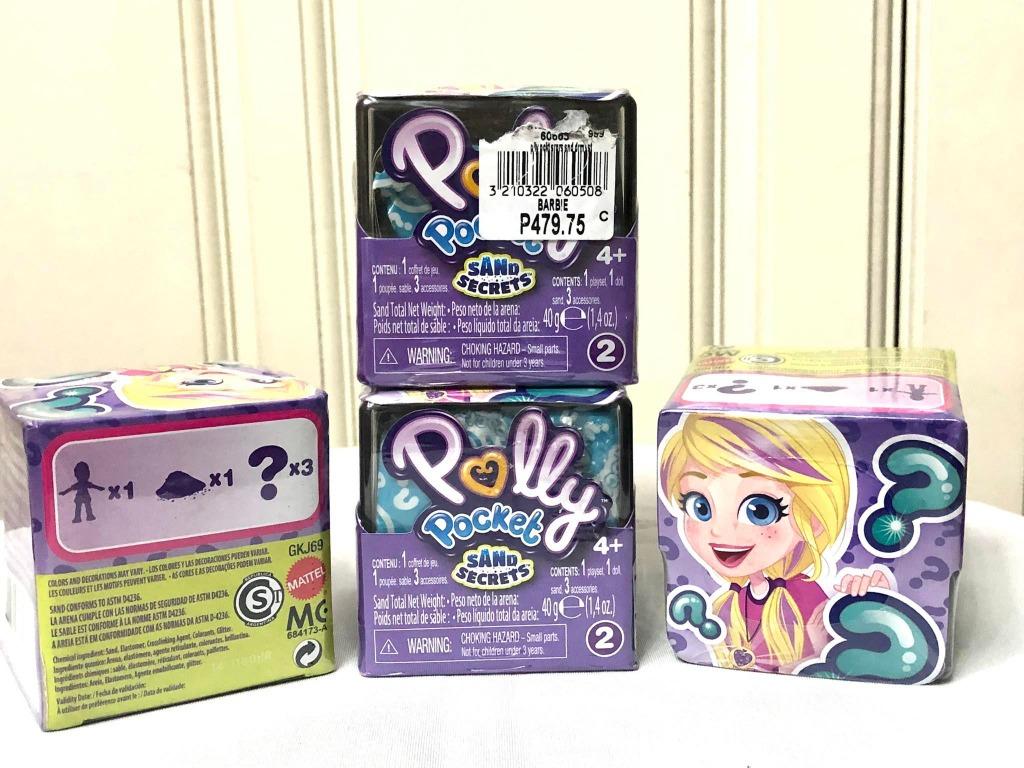 POLLY POCKET SAND SECRETS COLLECTABLE SURPRISE BLINDBOX, Hobbies & Toys ...
