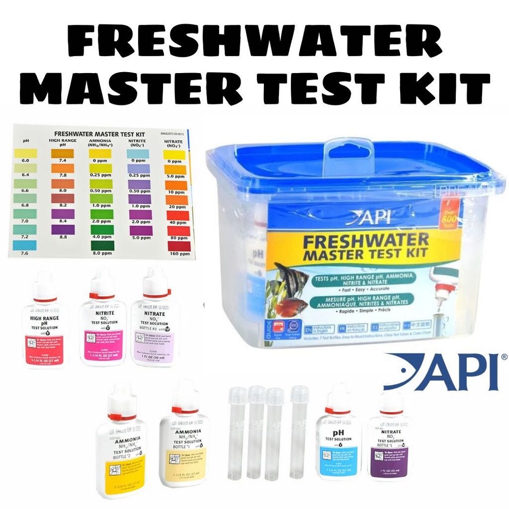 API Freshwater Master Test Kit, Pet Supplies, Homes & Other Pet ...