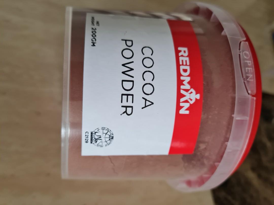 Redman Cocoa Powder 200gm + FREE Redman 1kg unbleached plain flour ...