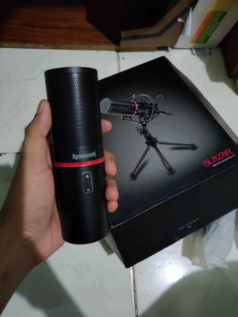 Redragon Gm300 Blazar Usb Microphone, Audio, Microphones on Carousell