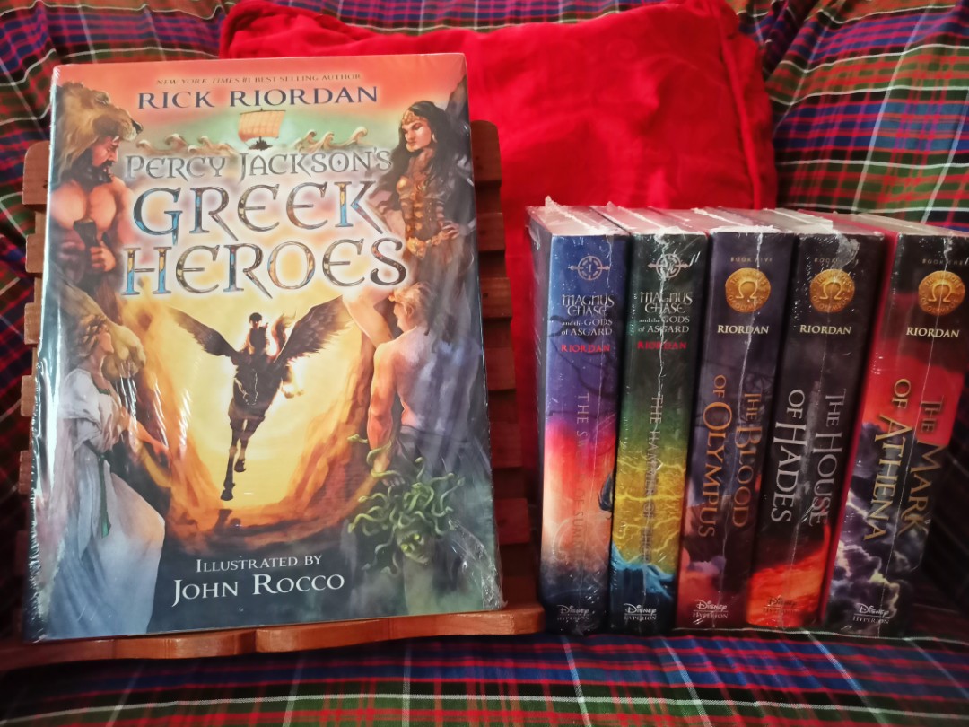 RICK RIORDAN BOOKS, Hobbies & Toys, Books & Magazines, Fiction & Non ...