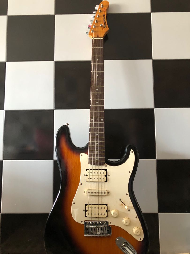 Samick Electric Guitar, Hobbies & Toys, Music & Media, Musical ...