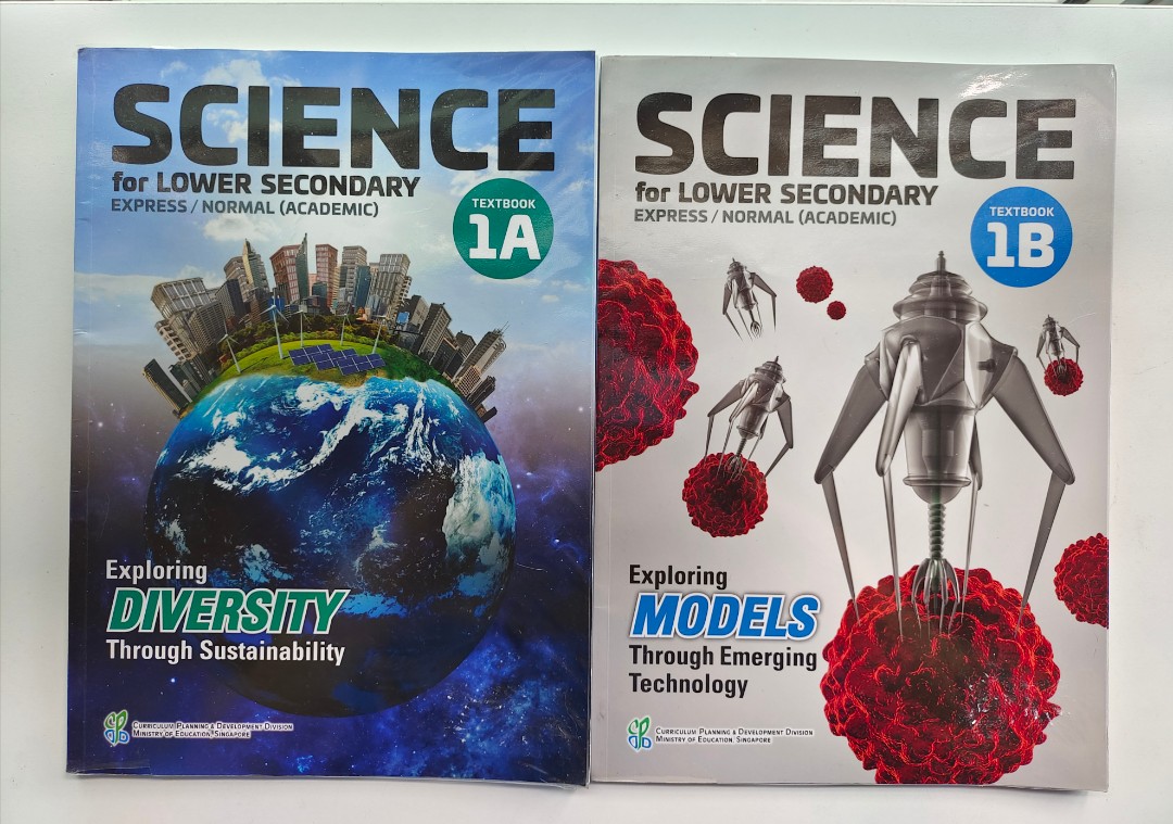 SCIENCE FOR LOWER SECONDARY Textbook 1A & 1B, Hobbies & Toys, Books ...