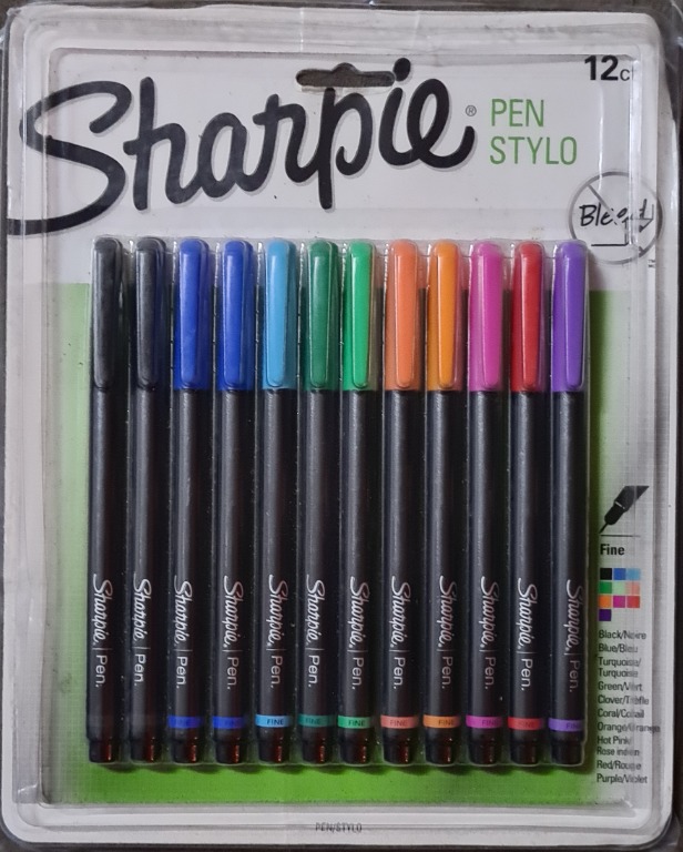 SHARPIE Pen Stylo, Hobbies & Toys, Stationary & Craft, Craft Supplies ...
