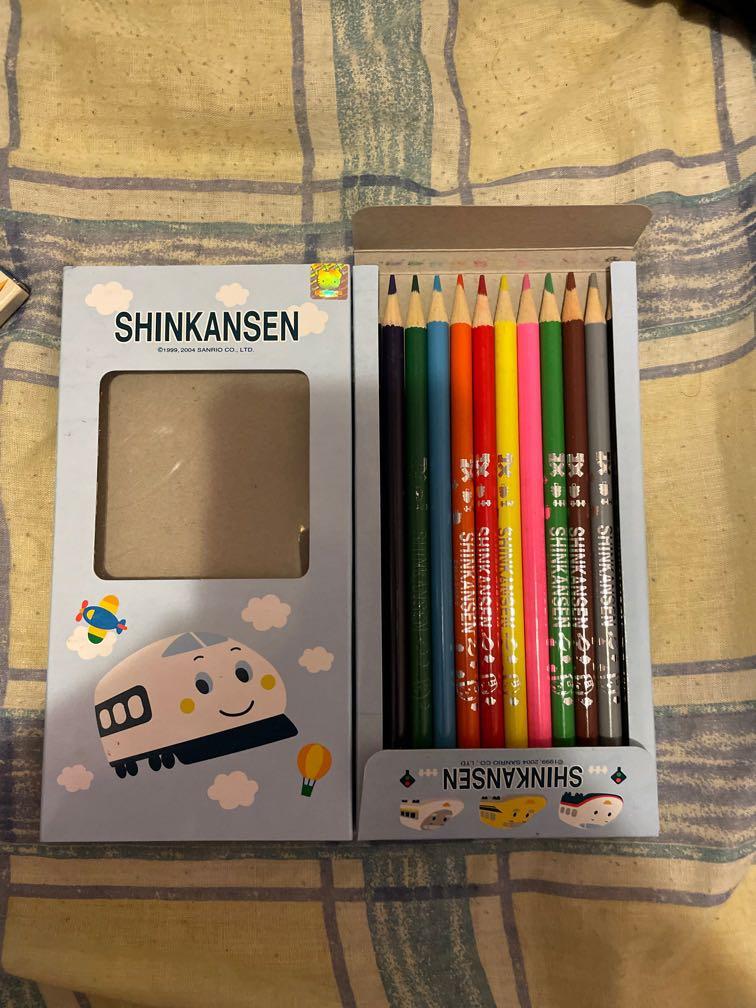 Shinkansen 10色木顏色筆, 其他, 其他 - Carousell