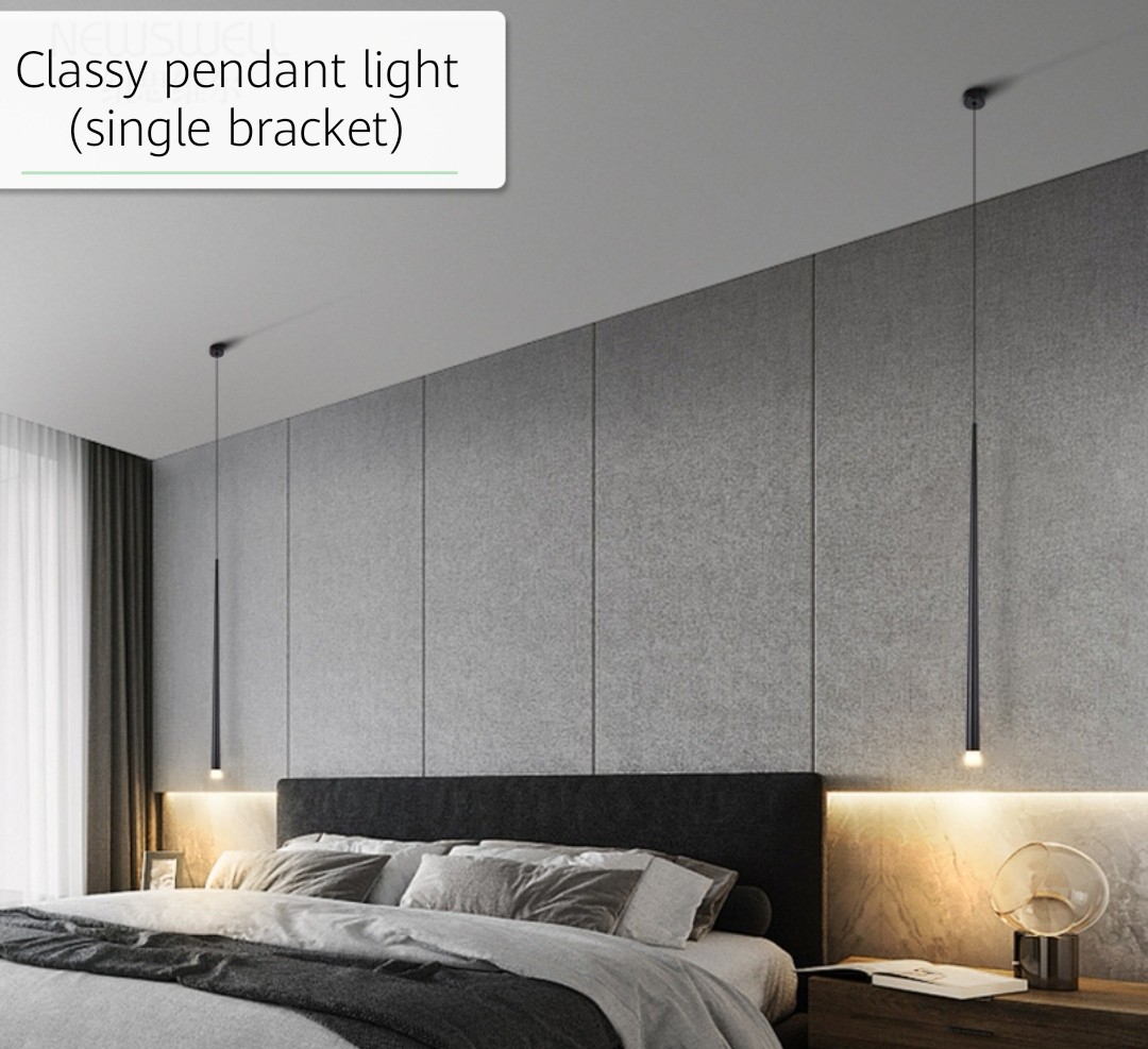 Hanging pendant light (2pcs avail, perfect for bedside!), Furniture ...