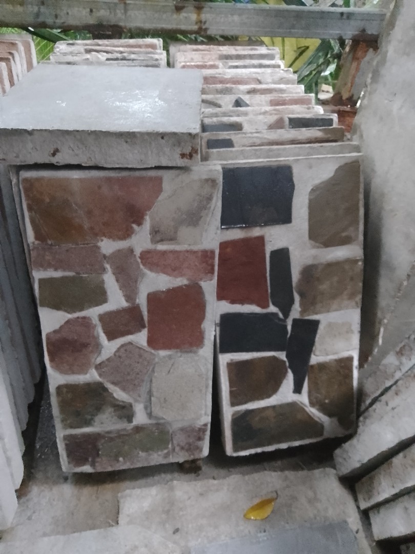 Slates stepping stones 12x24 inches, Furniture & Home Living, Home ...