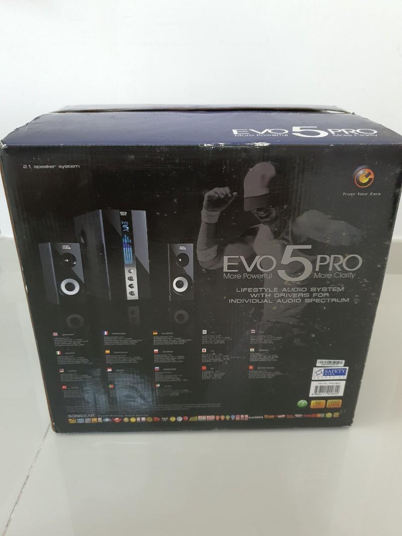 Sonic Gear Evo 5 Pro, Audio, Soundbars, Speakers & Amplifiers on Carousell