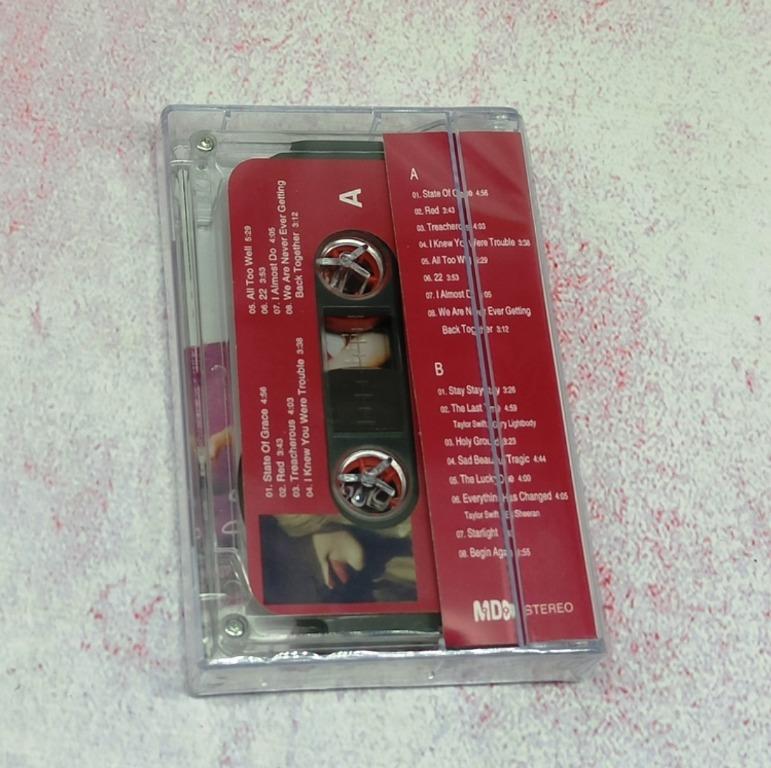 Taylor Swift Red Cassette Imported Limited Edition Original New And ...