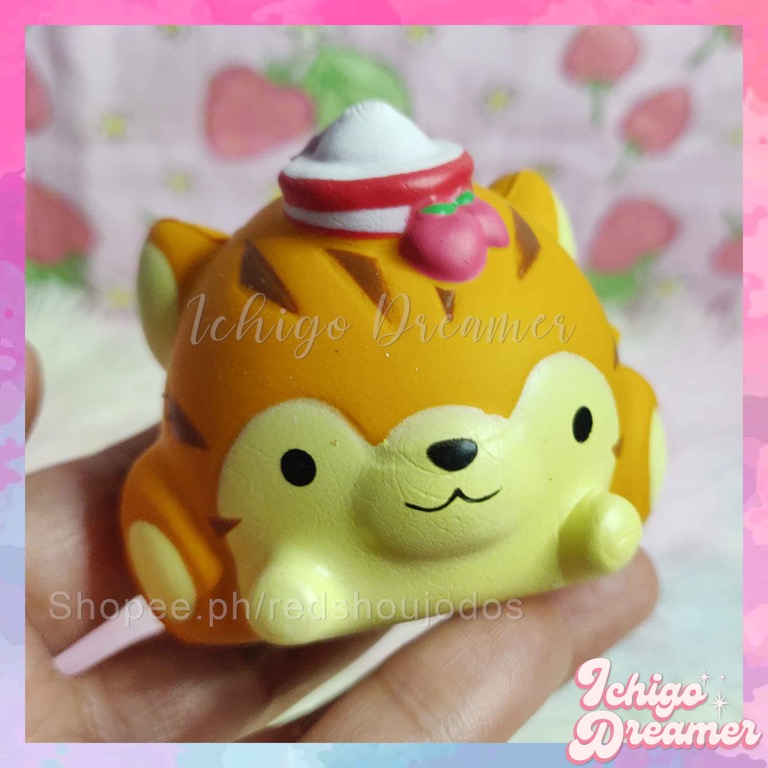 TC21c_0743 Smosshy Mushy Tabby Tiger Squishy, Hobbies & Toys, Toys ...