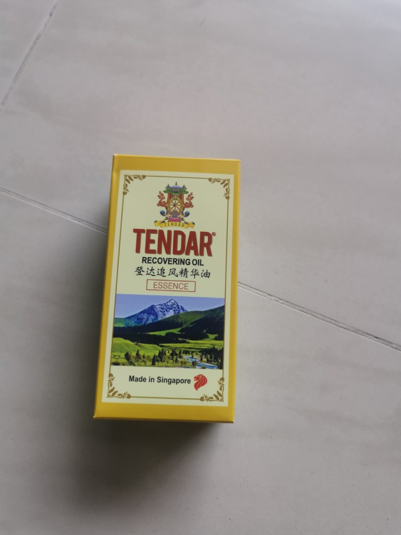 TENDAR-recovering oil, Health & Nutrition, Assistive & Rehabilatory ...