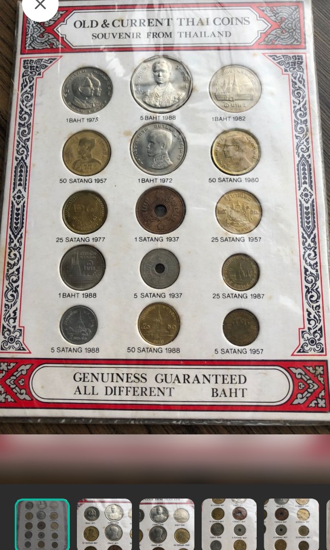 Thailand set coins., Hobbies & Toys, Memorabilia & Collectibles ...