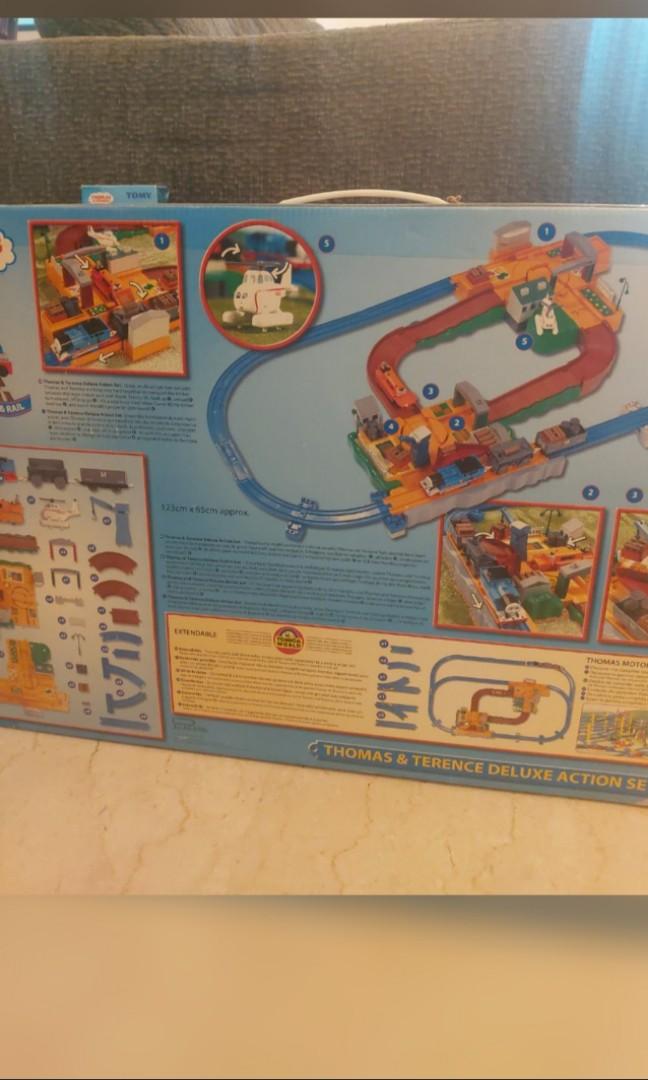 Thomas and friends Thomas and Terence Deluxe Action set for kids and ...