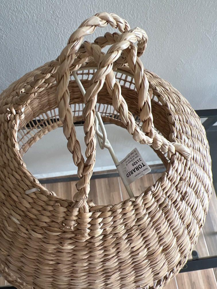 Torared ikea raffia lamp shade, Furniture & Home Living, Lighting ...